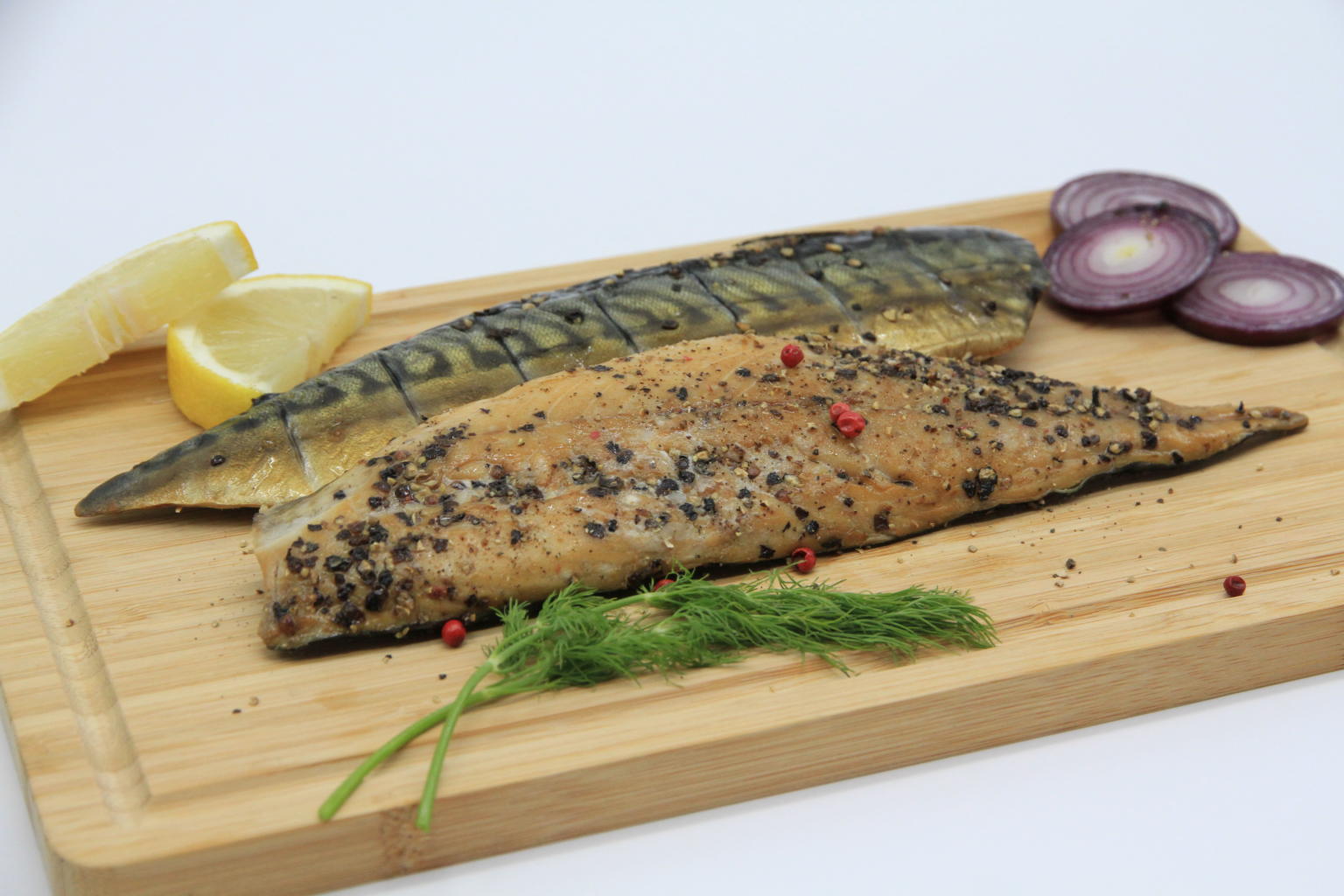 Maquereaux fumés à chaud, saveur poivre ou provençale, filets – Saumon ...